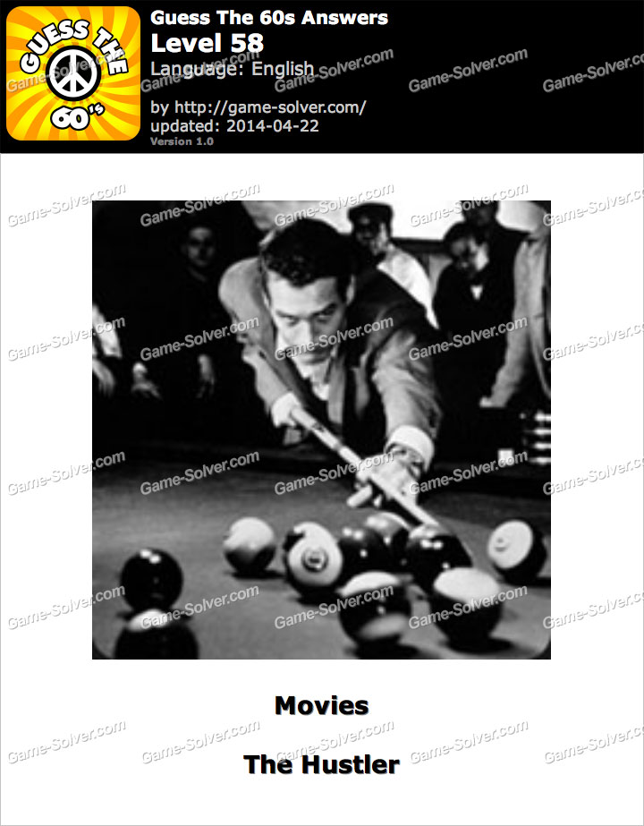 Guess the 60s Level 58 • Game Solver