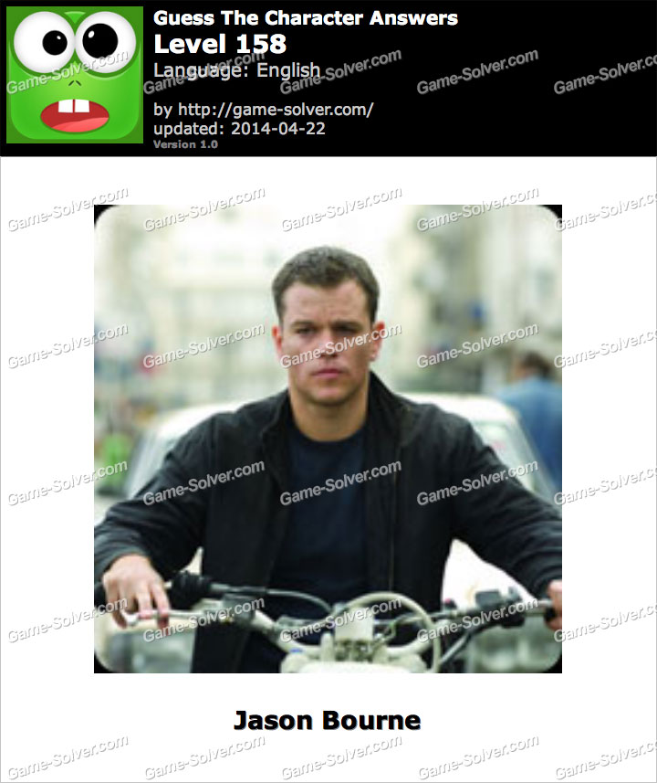 Guess the Character Level 158 • Game Solver