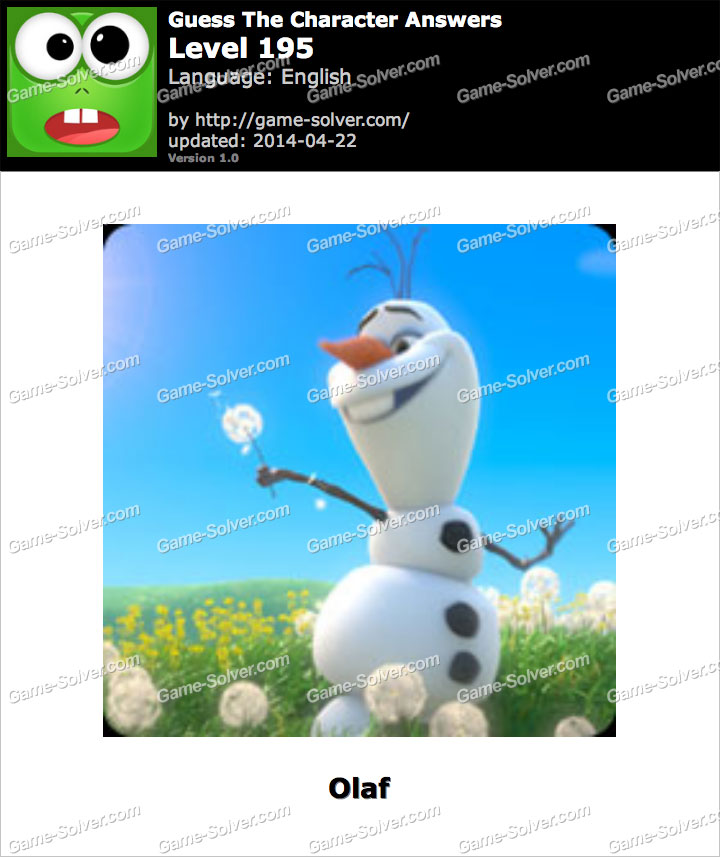 Guess the Character Level 195 • Game Solver