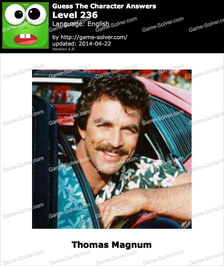 Guess the Character Level 236 • Game Solver