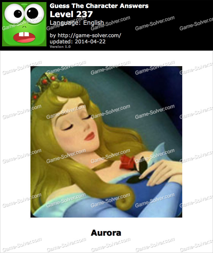 Guess the Character Level 237 • Game Solver