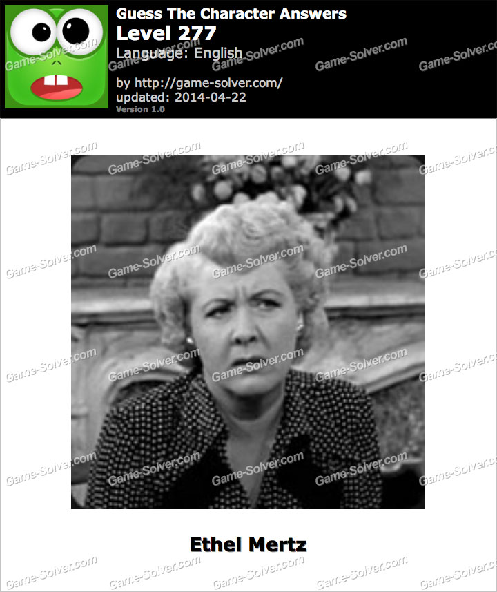 Guess the Character Level 277 • Game Solver