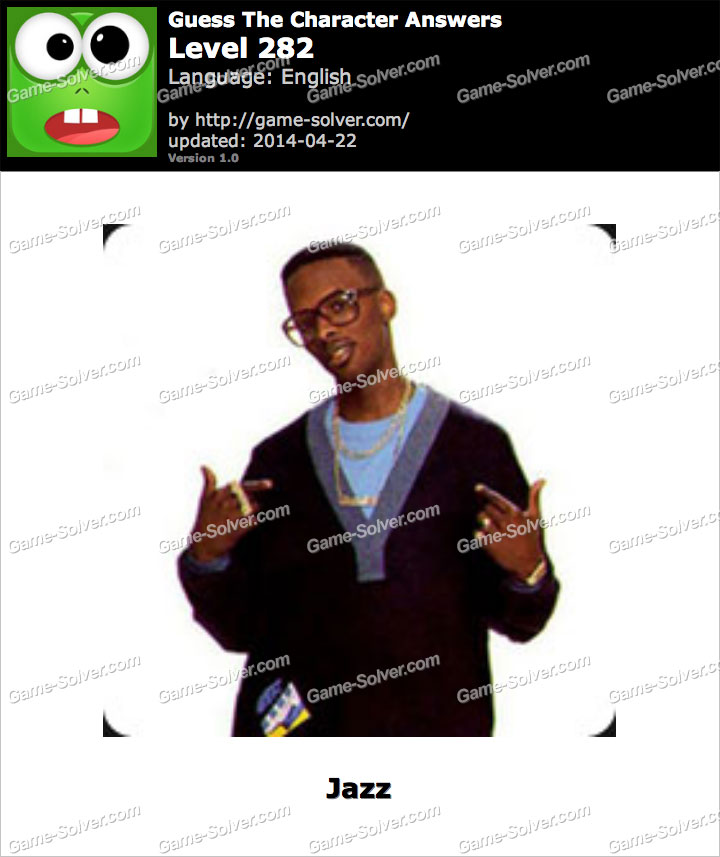 Guess The Character Level 282 Game Solver