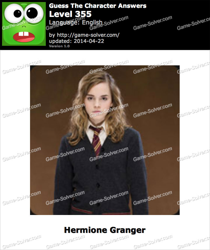 Guess the Character Level 355 • Game Solver