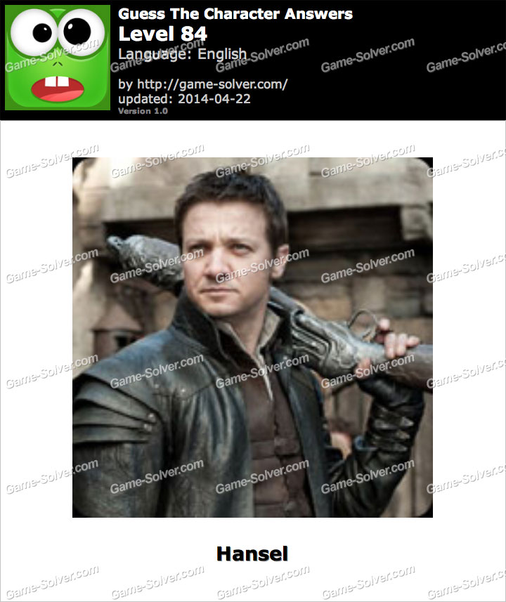 Guess the Character Level 84 • Game Solver