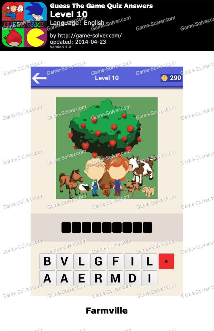Guess The Game Quiz Level 10 • Game Solver