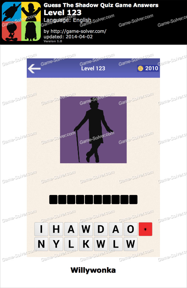 Guess The Shadow Quiz Game Level 123 • Game Solver