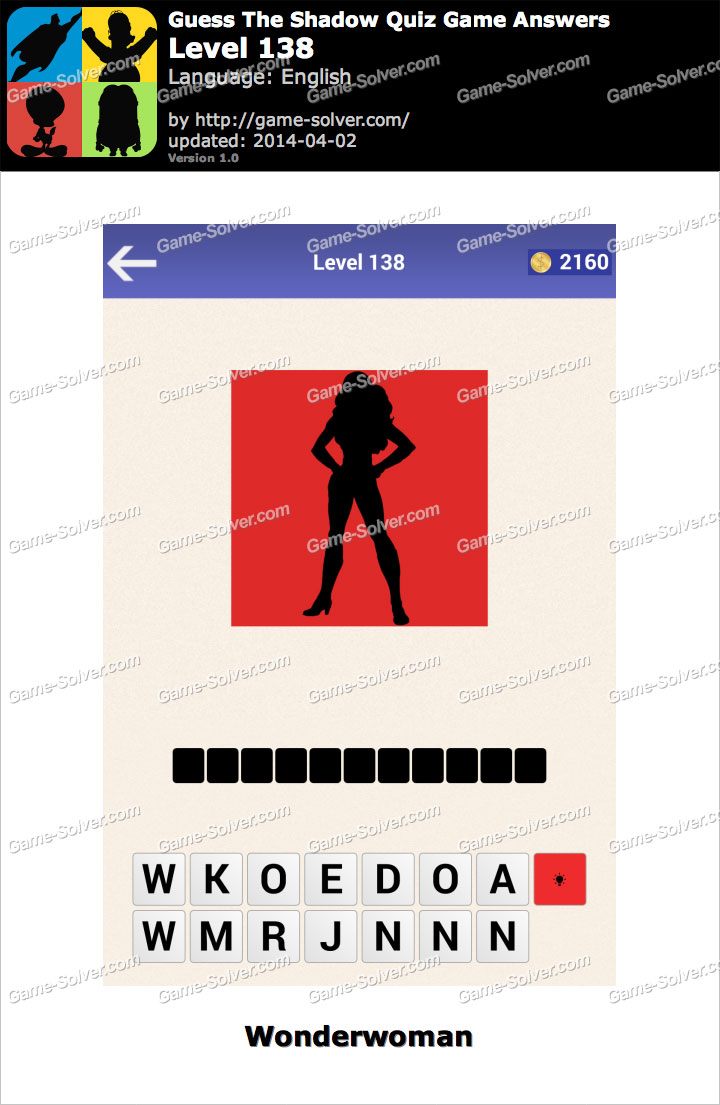 Guess The Shadow Quiz Game Level 138 • Game Solver