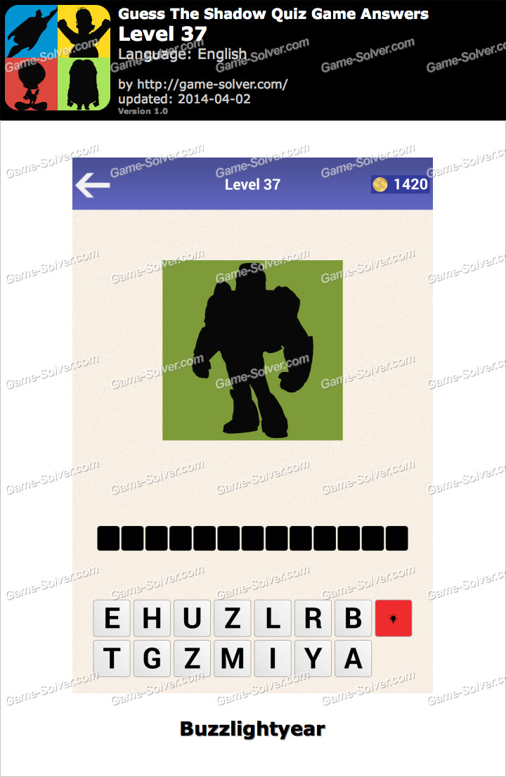 Guess The Shadow Quiz Game Level 37 • Game Solver