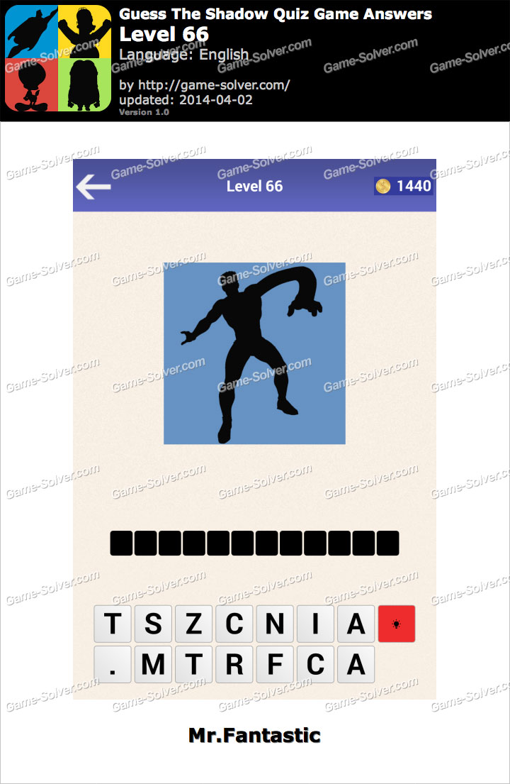 Guess The Shadow Quiz Game Level 66 • Game Solver