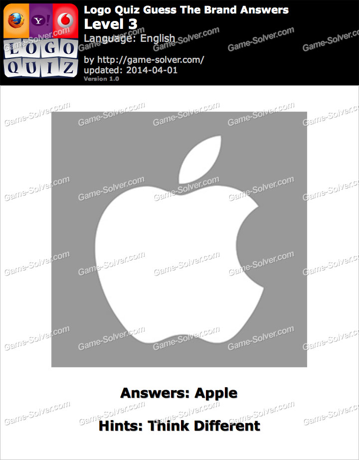 Logo Quiz Think Different • Game Solver
