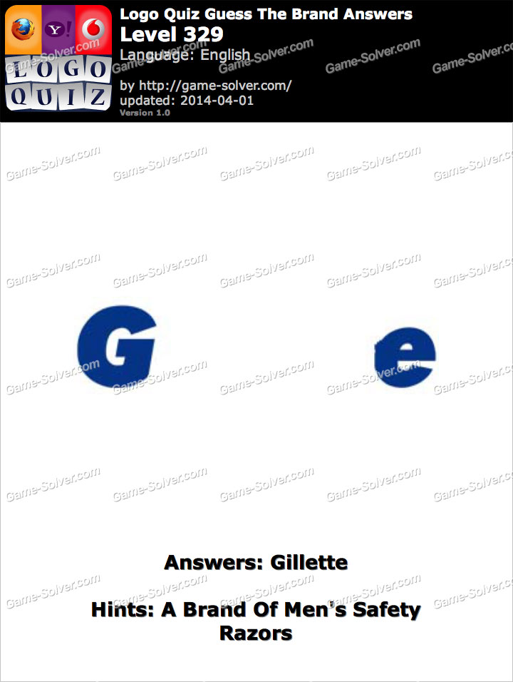 Logo Quiz A Brand Of Men's Safety Razors • Game Solver