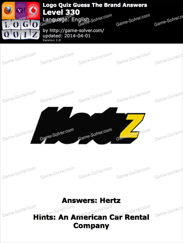 Logo Quiz An American Car Rental Company • Game Solver