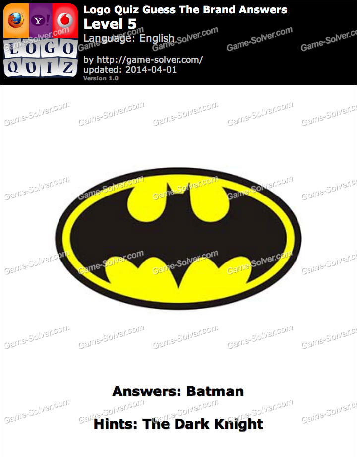 Logo Quiz The Dark Knight • Game Solver