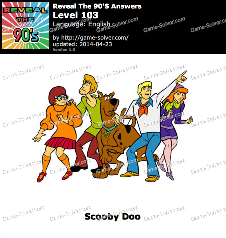 Reveal the 90s Level 103 • Game Solver