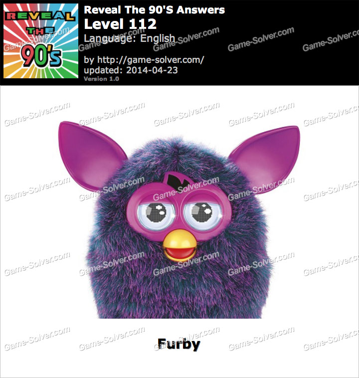 Reveal the 90s Level 112 • Game Solver