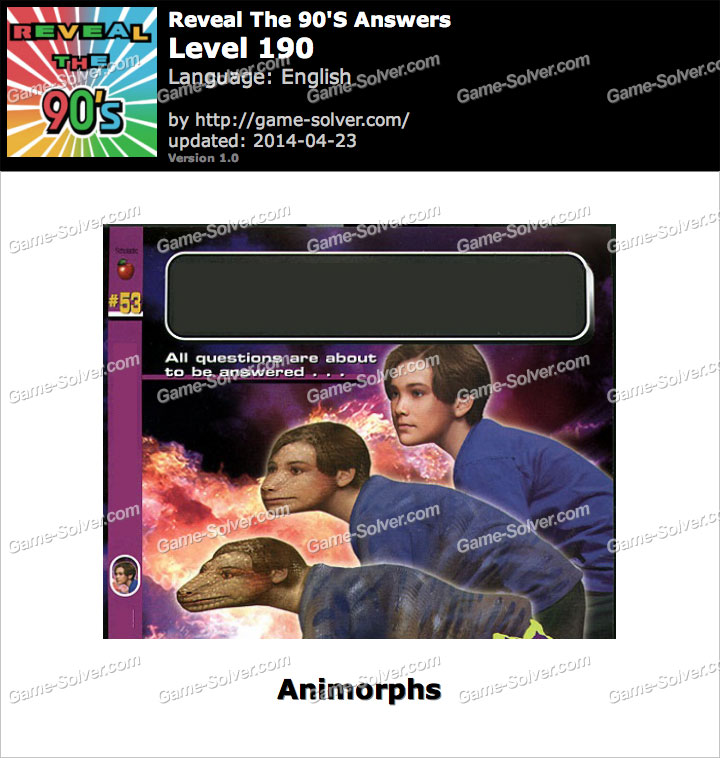 Reveal the 90s Level 190 • Game Solver