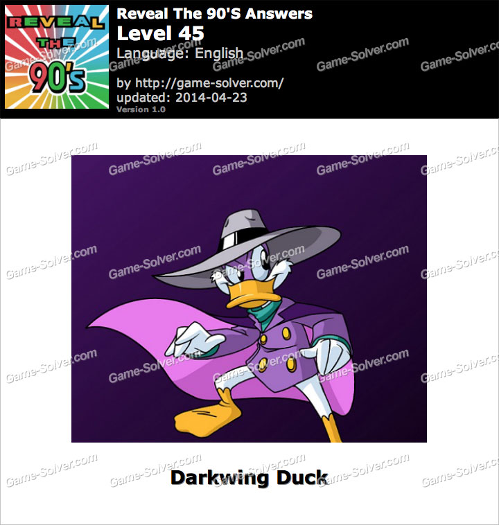 Reveal the 90s Level 45 • Game Solver