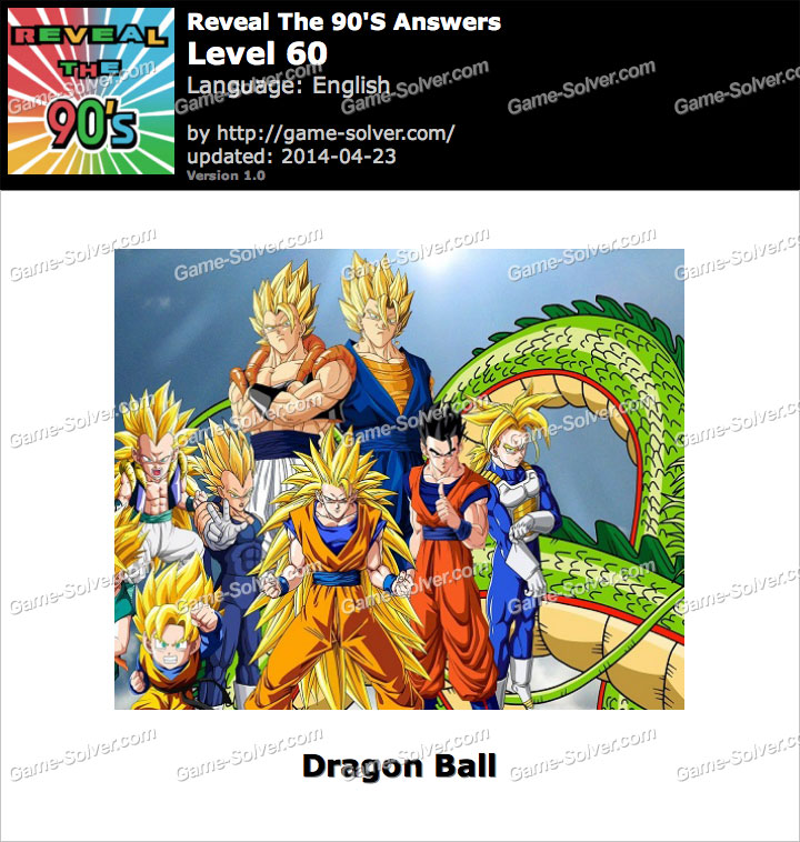 Reveal the 90s Level 60 • Game Solver