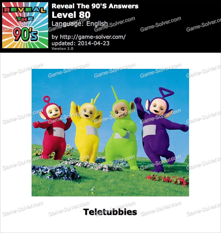 Reveal the 90s Level 80 • Game Solver