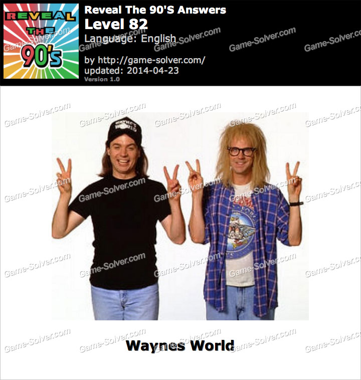 Reveal the 90s Level 82 • Game Solver