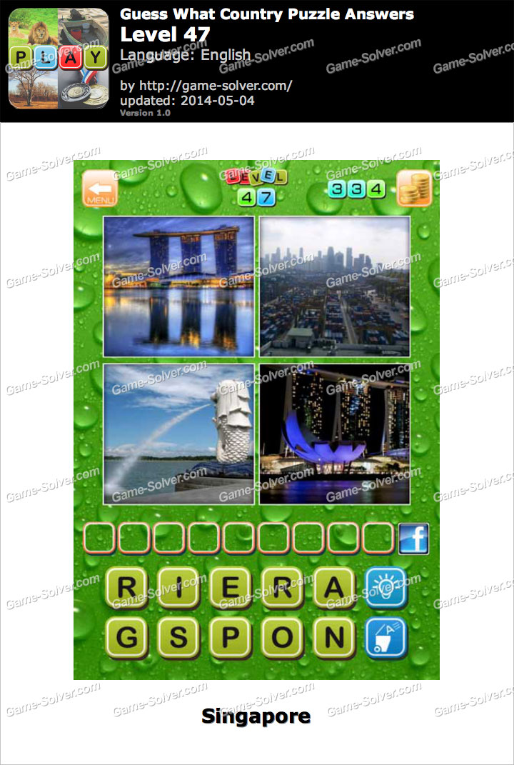 Guess What Country Puzzle Level 47 • Game Solver