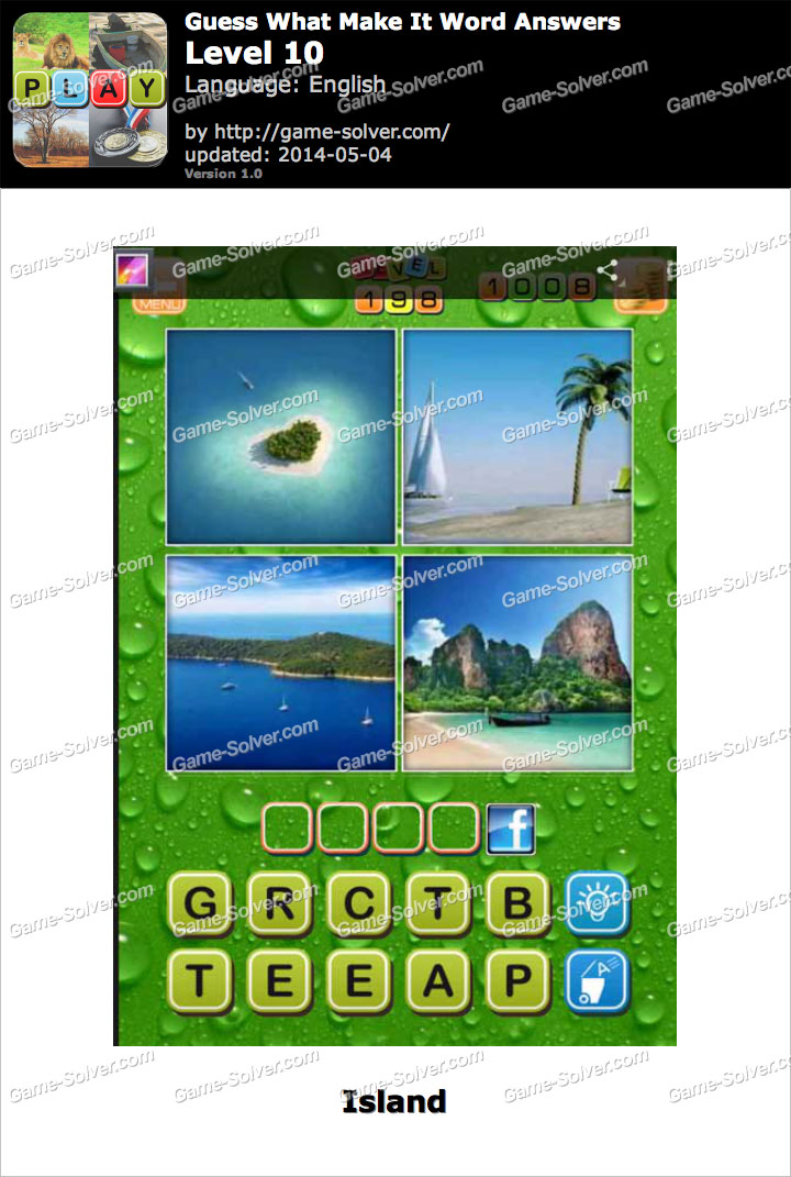 Guess What Make It Word Level 10 • Game Solver