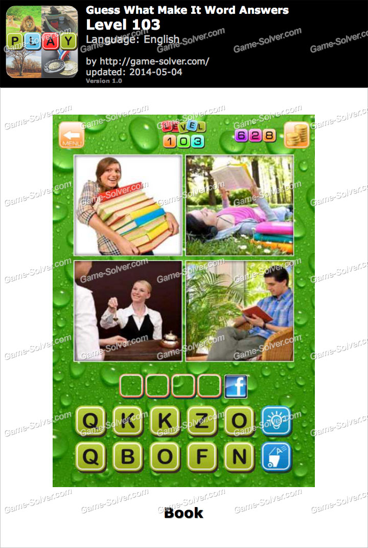 Guess What Make It Word Level 103 • Game Solver