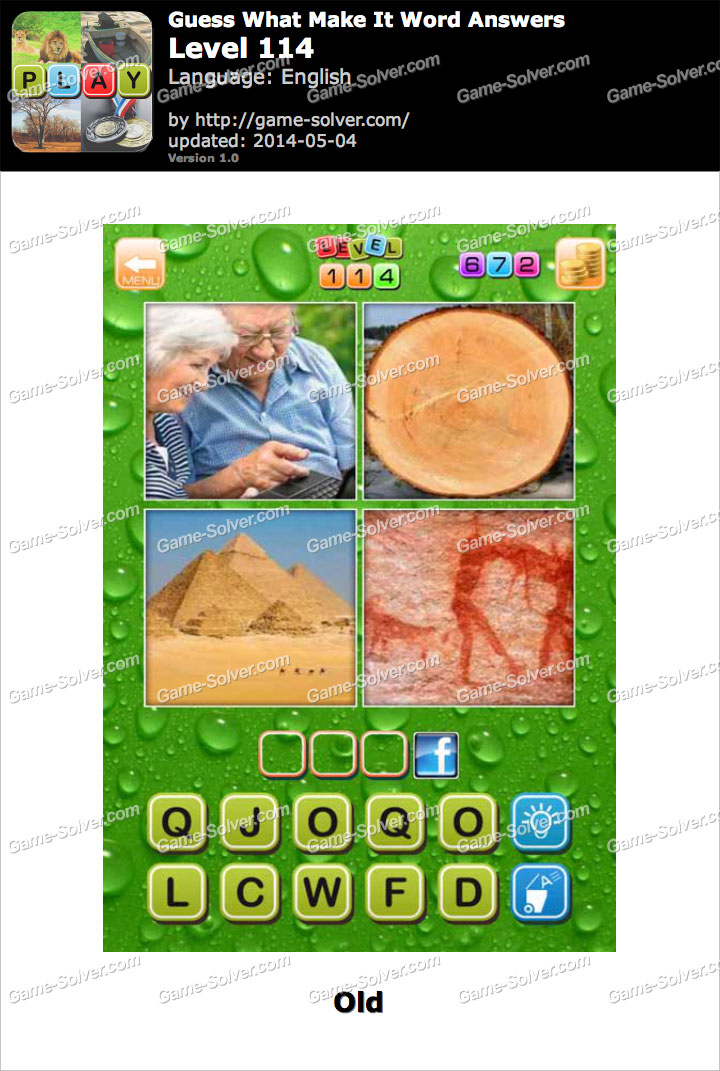 Guess What Make It Word Level 114 • Game Solver