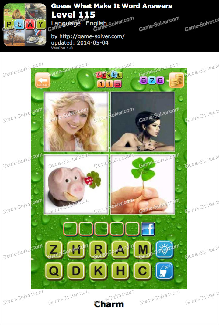 Guess What Make It Word Level 115 • Game Solver