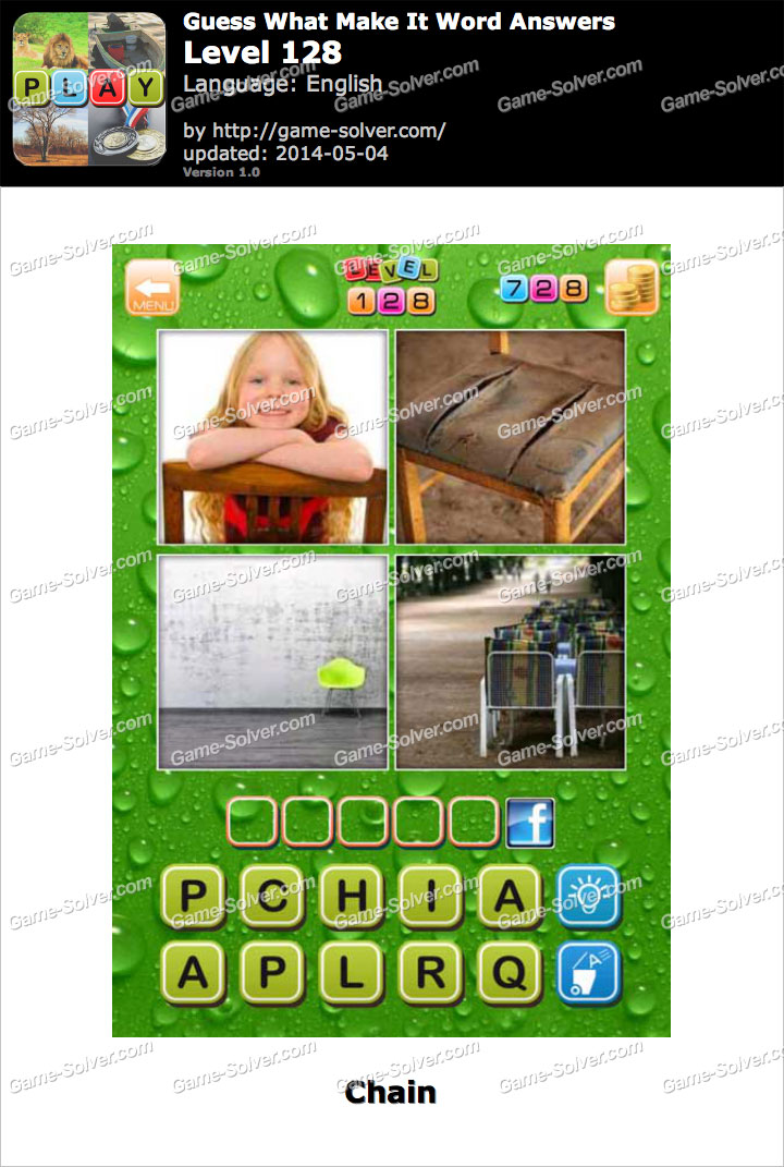 Guess What Make It Word Level 128 • Game Solver
