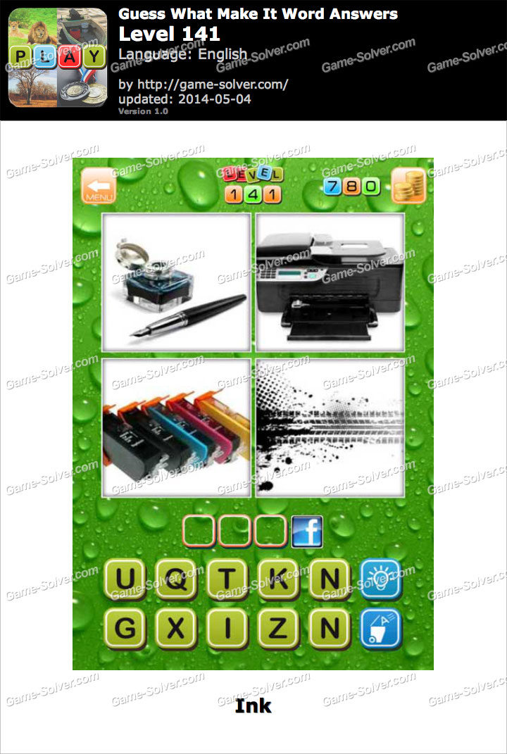 Guess What Make It Word Level 141 • Game Solver