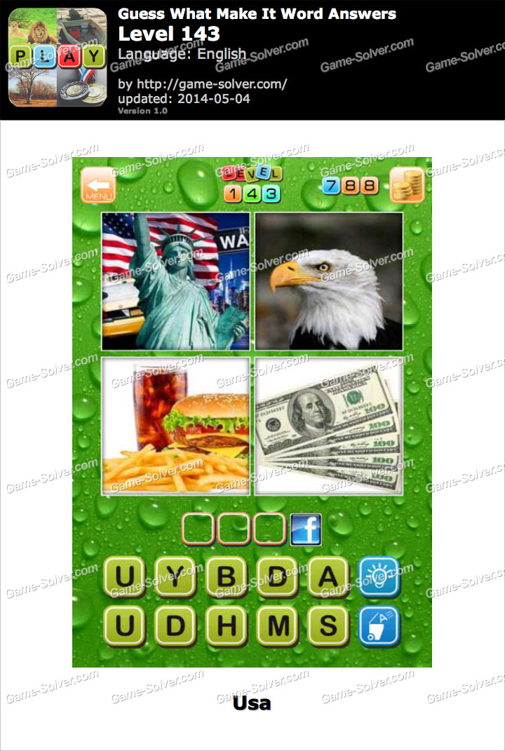 Guess What Make It Word Level 143 • Game Solver