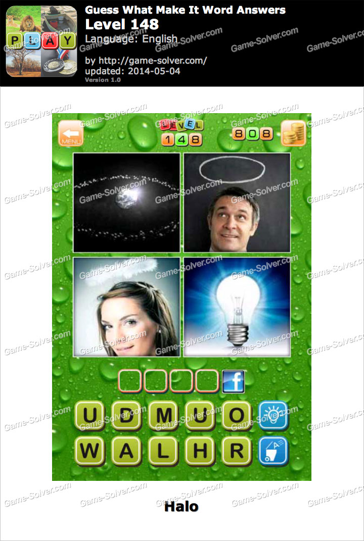 Guess What Make It Word Level 148 • Game Solver