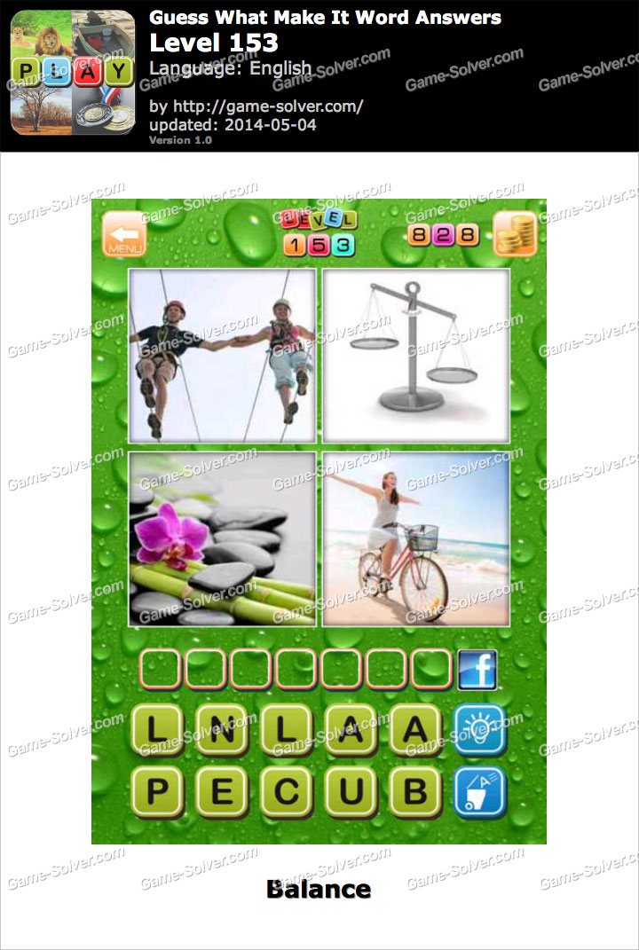 Guess What Make It Word Level 153 • Game Solver