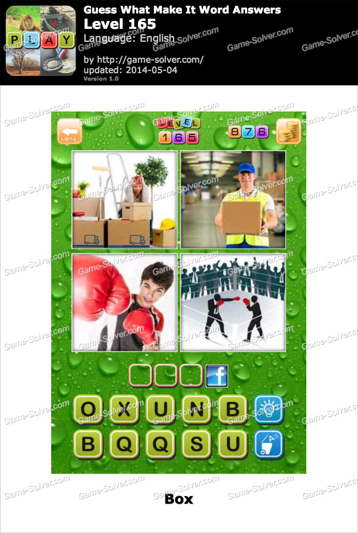 Guess What Make It Word Level 165 • Game Solver