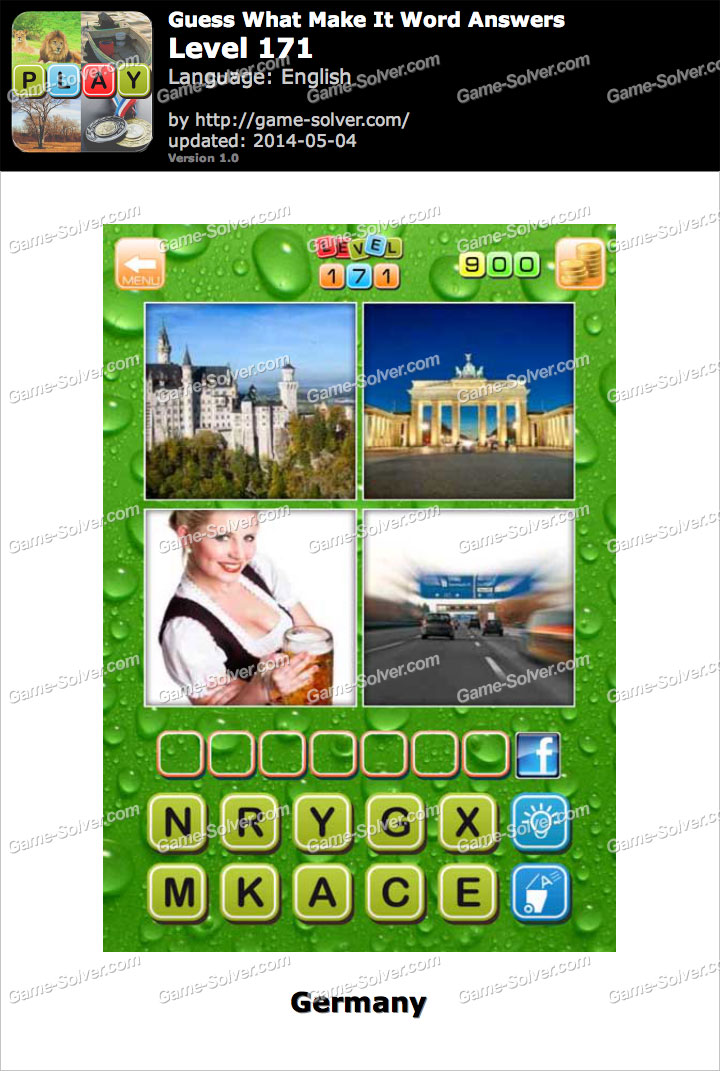 Guess What Make It Word Level 171 • Game Solver