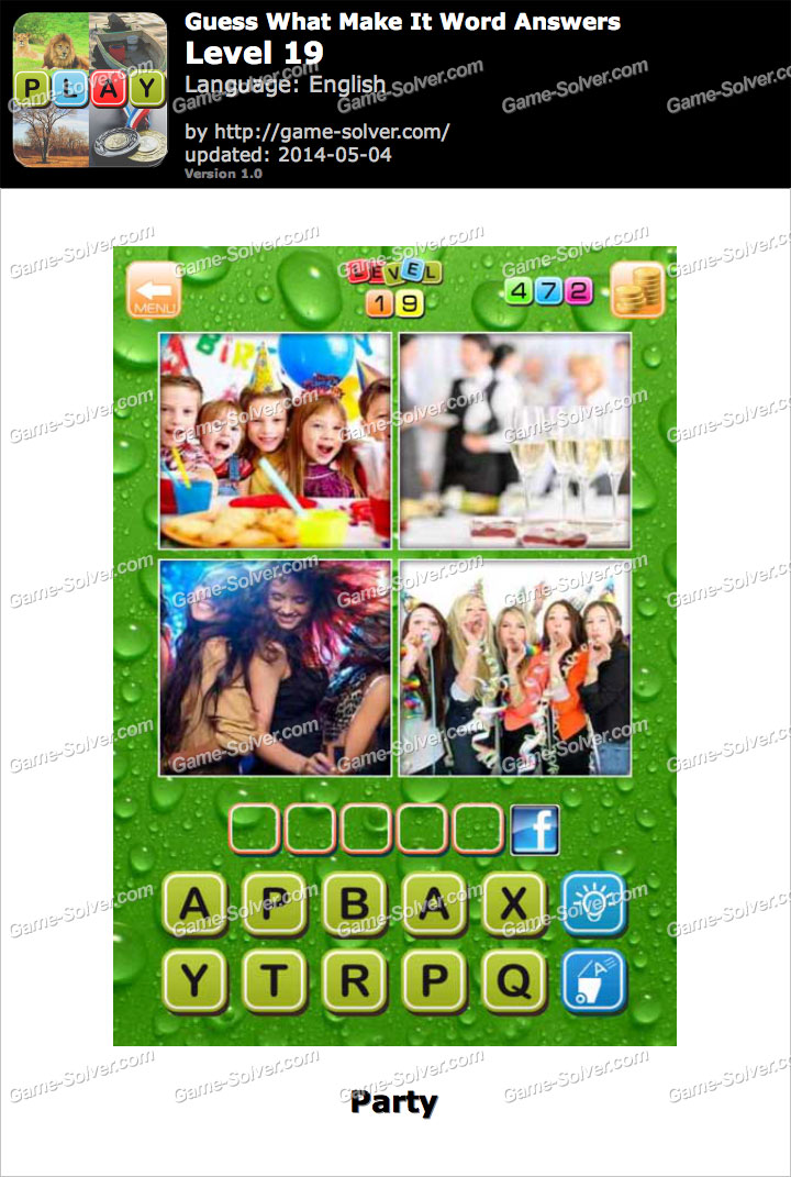 Guess What Make It Word Level 19 • Game Solver