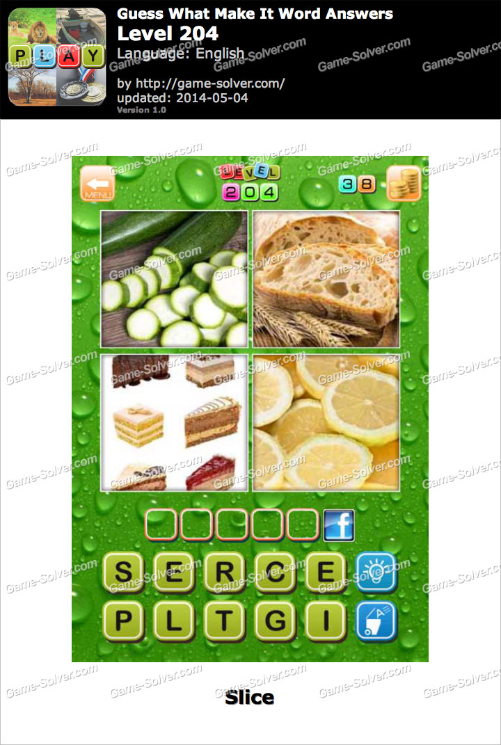 Guess What Make It Word Level 204 • Game Solver
