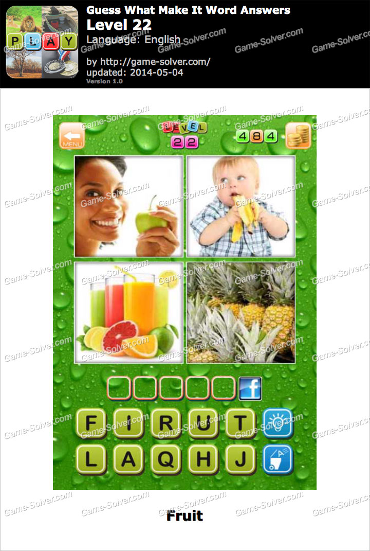 Guess What Make It Word Level 22 • Game Solver