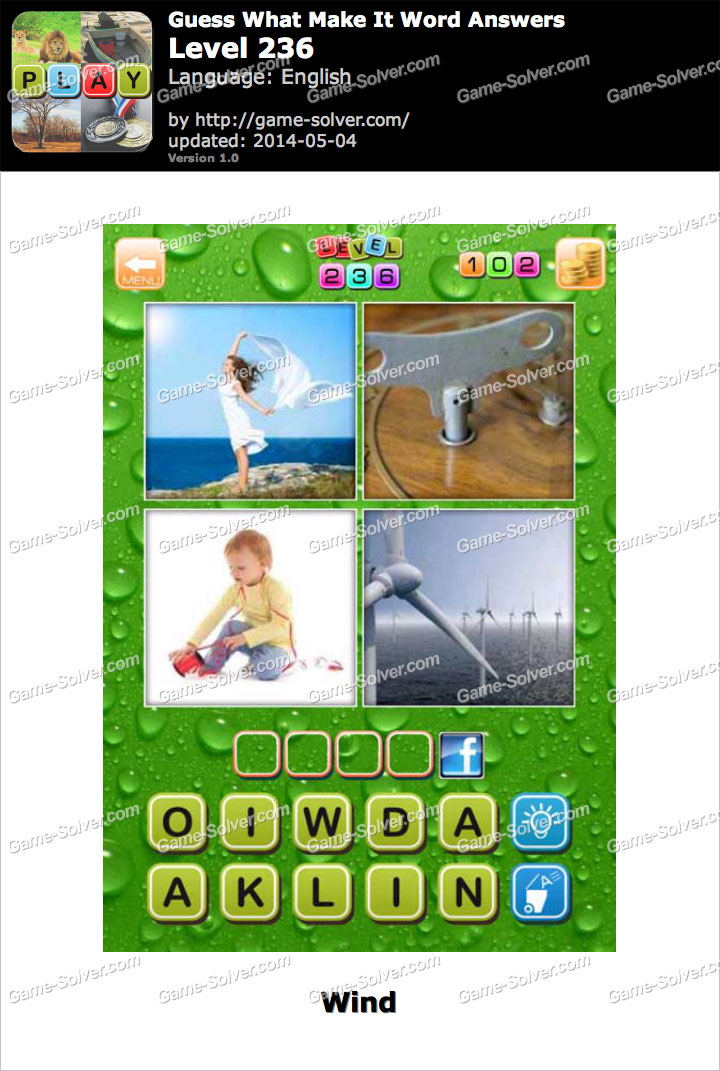 Guess What Make It Word Level 236 • Game Solver