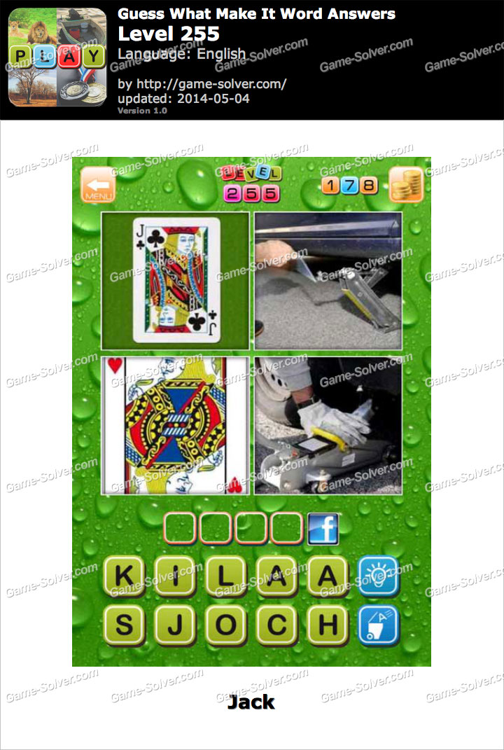 Guess What Make It Word Level 255 • Game Solver