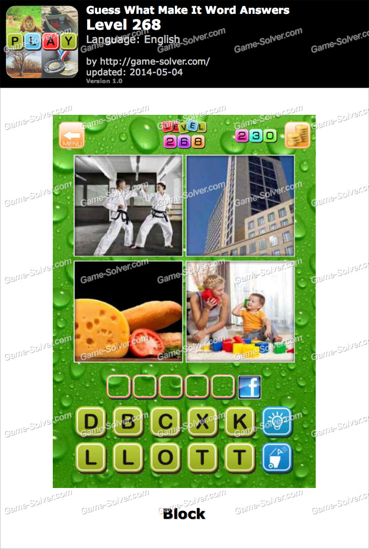 Guess What Make It Word Level 268 • Game Solver