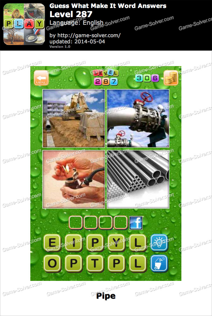 Guess What Make It Word Level 287 • Game Solver