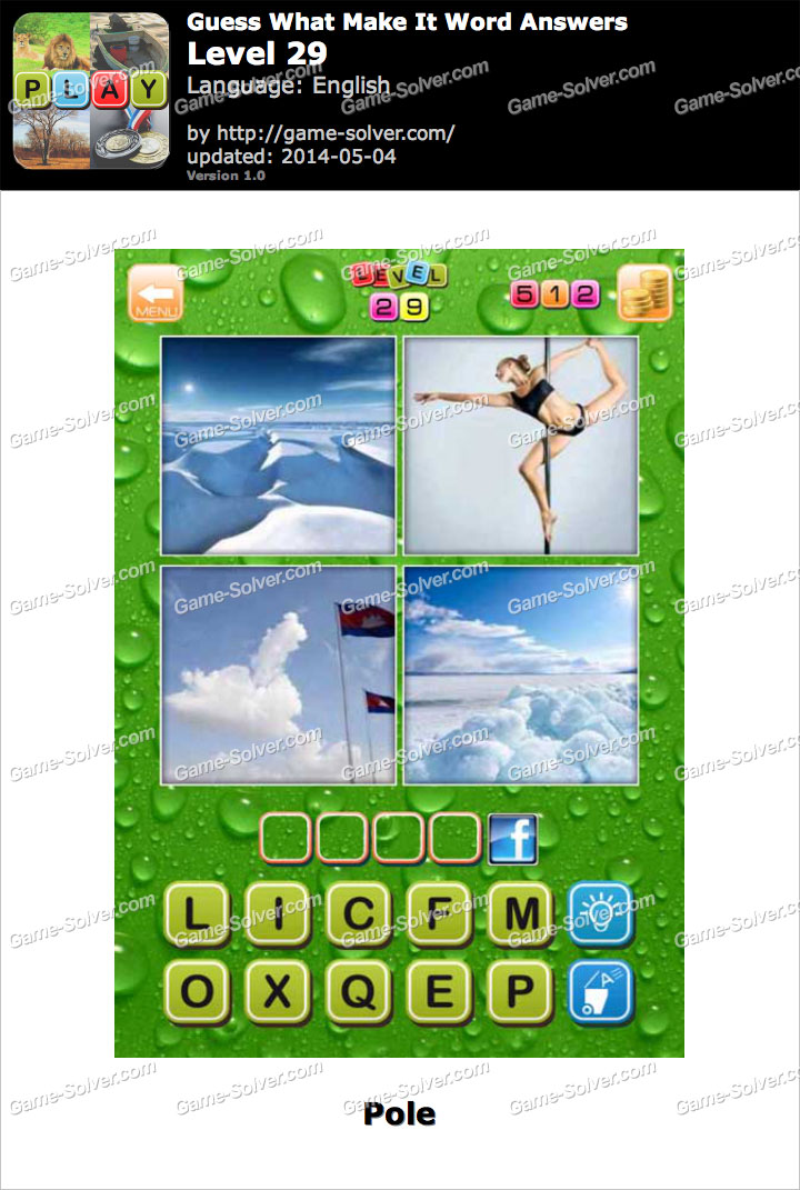 Guess What Make It Word Level 29 • Game Solver