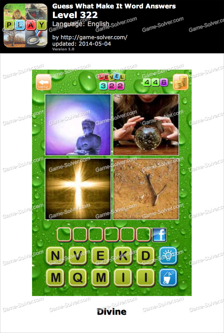 Guess What Make It Word Level 322 • Game Solver