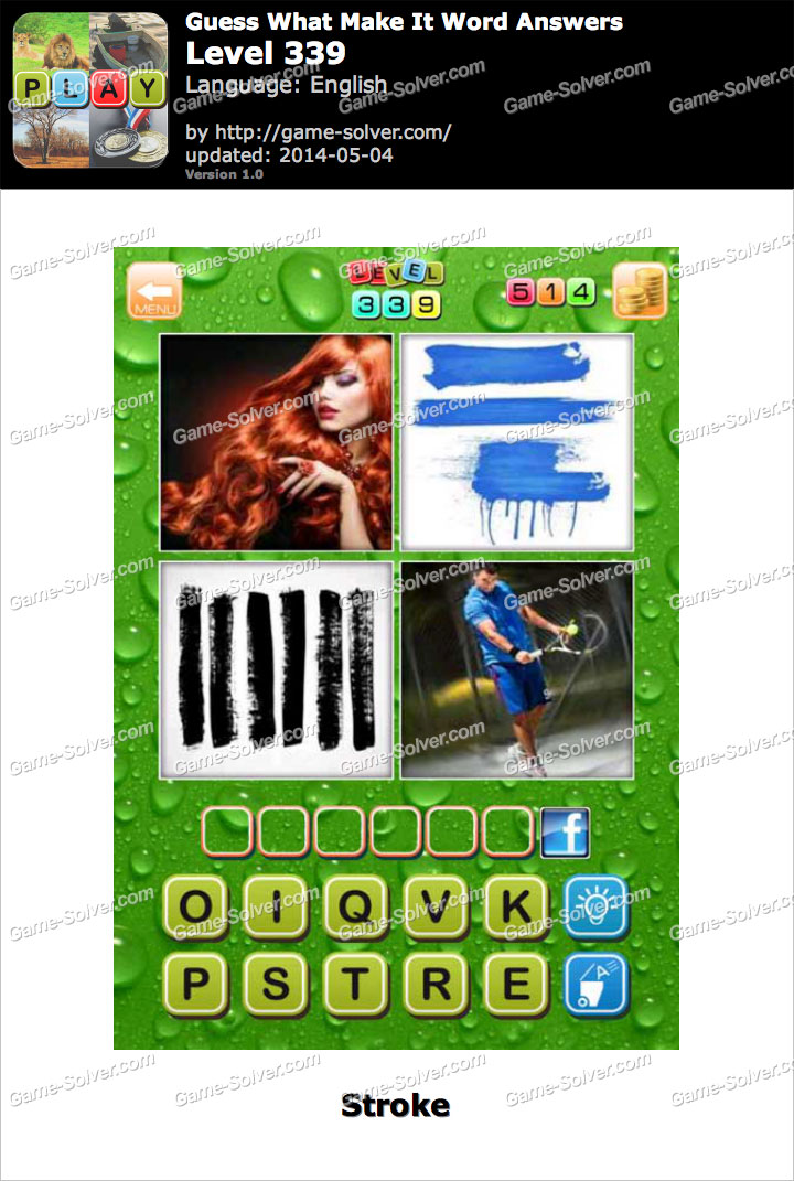 Guess What Make It Word Level 339 • Game Solver