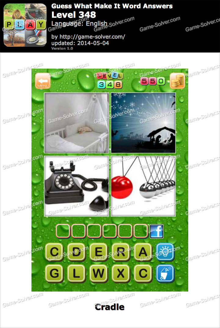 Guess What Make It Word Level 348 • Game Solver