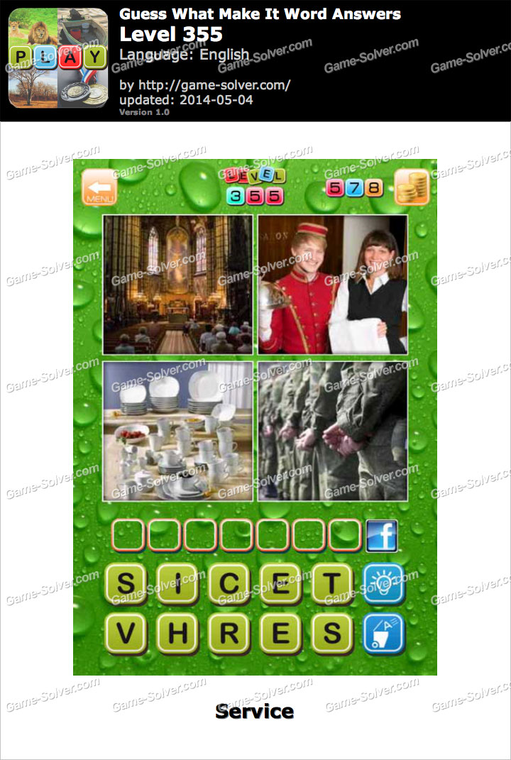 Guess What Make It Word Level 355 • Game Solver