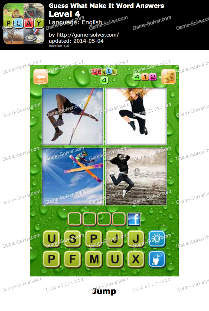 Guess What Make It Word Level 4 • Game Solver